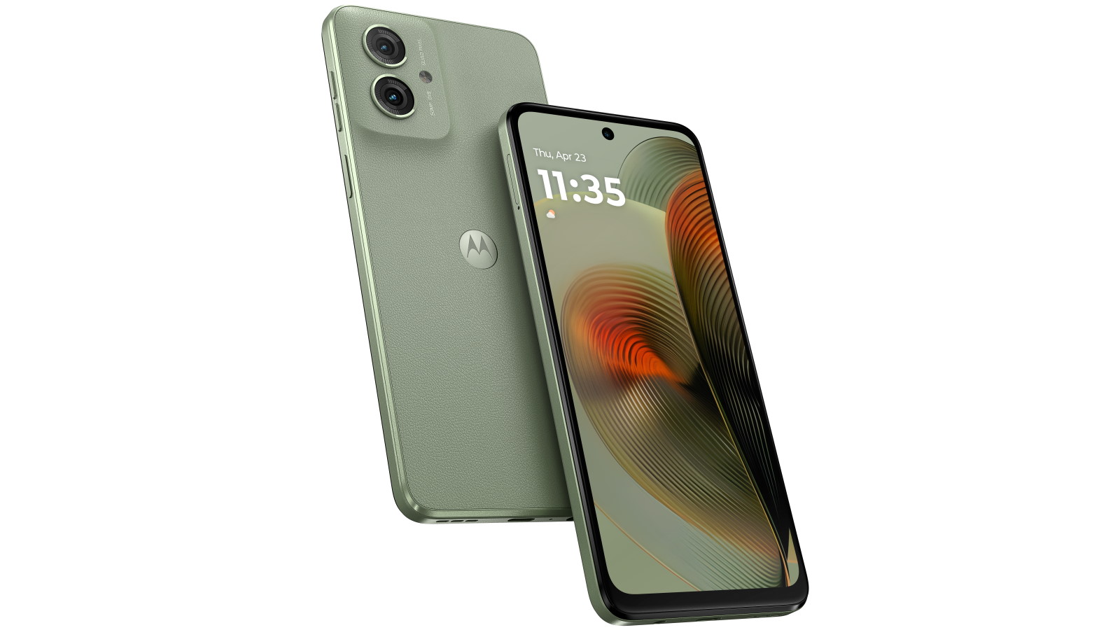 Motorola moto g55 5G 128GB - Smoky Green | Domayne