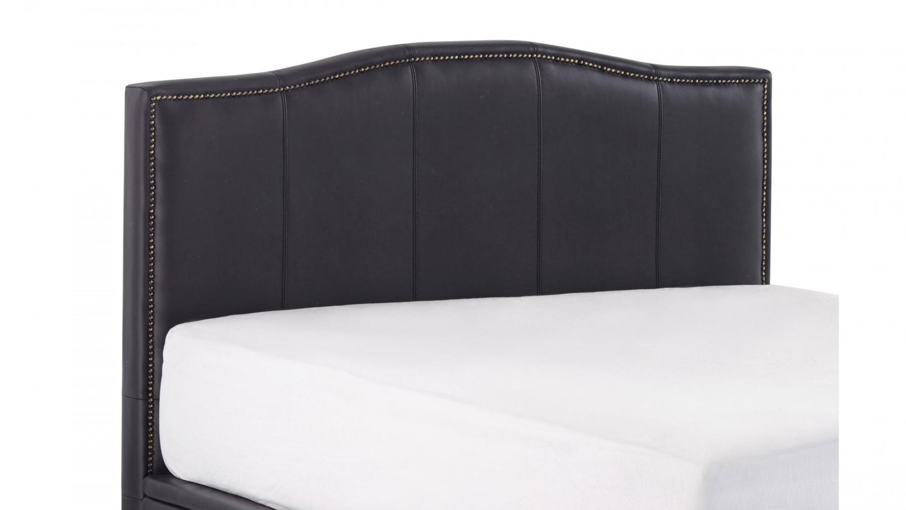 Ravena Leather Bedhead | Domayne