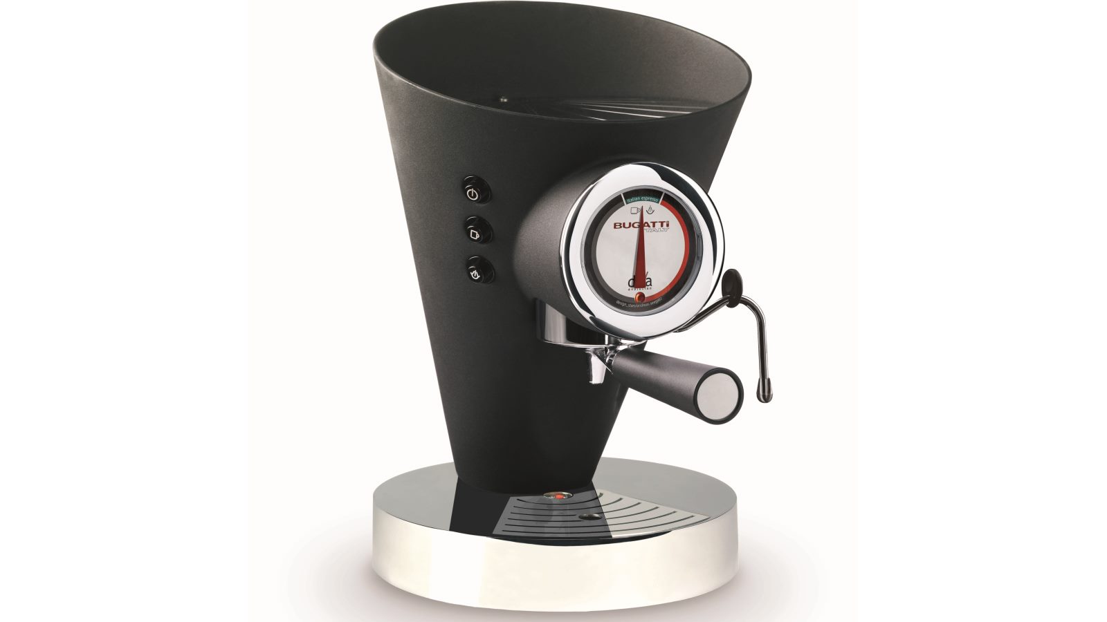 Bugatti Diva Evo Coffee Machine - Black | Domayne