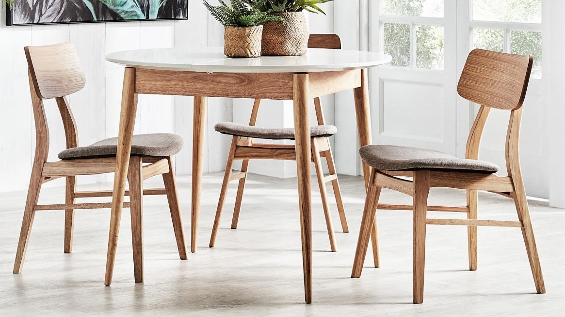 Snow Extension Dining Table | Domayne