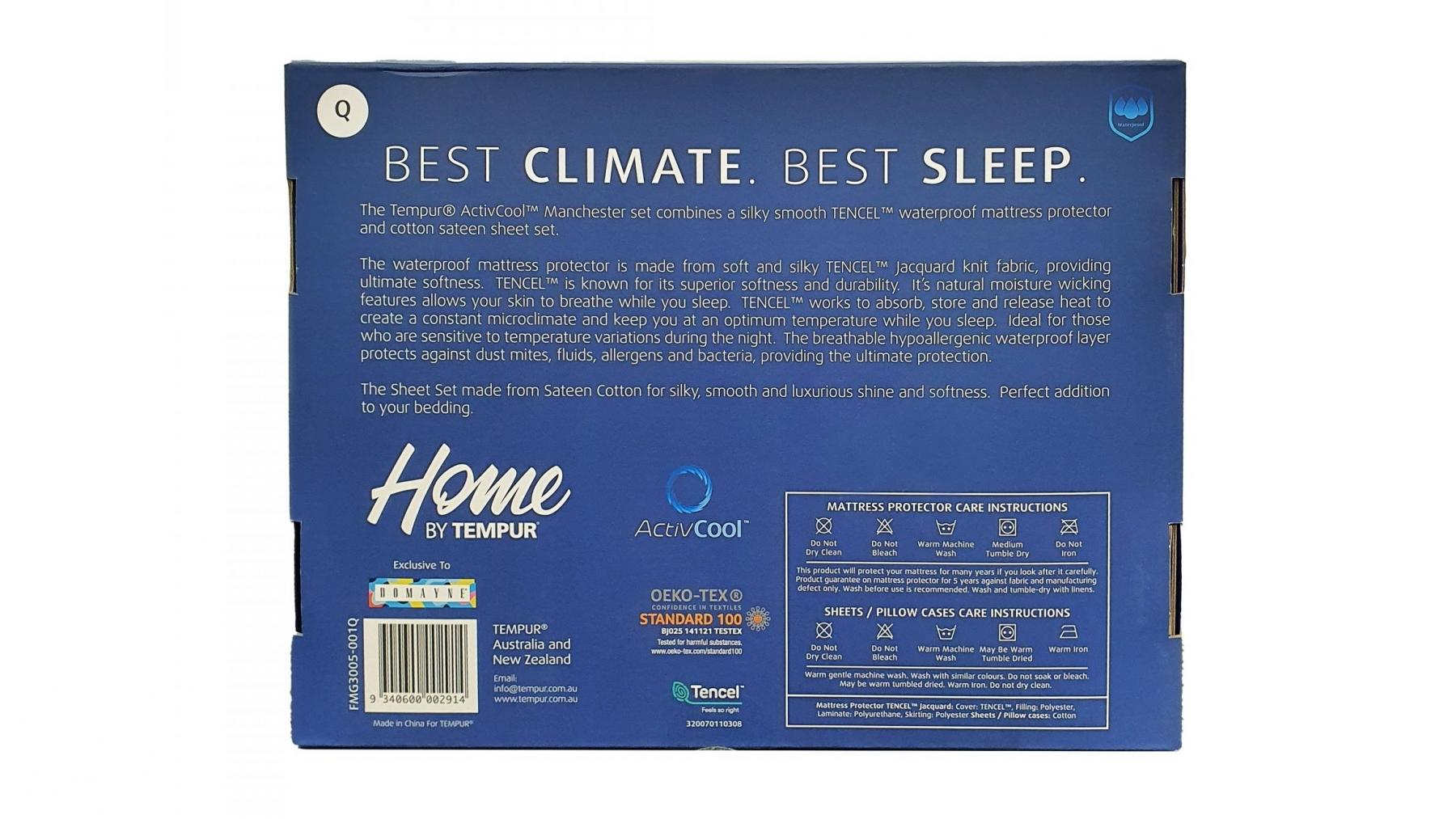 Tempur ActivCool Manchester Set | Domayne
