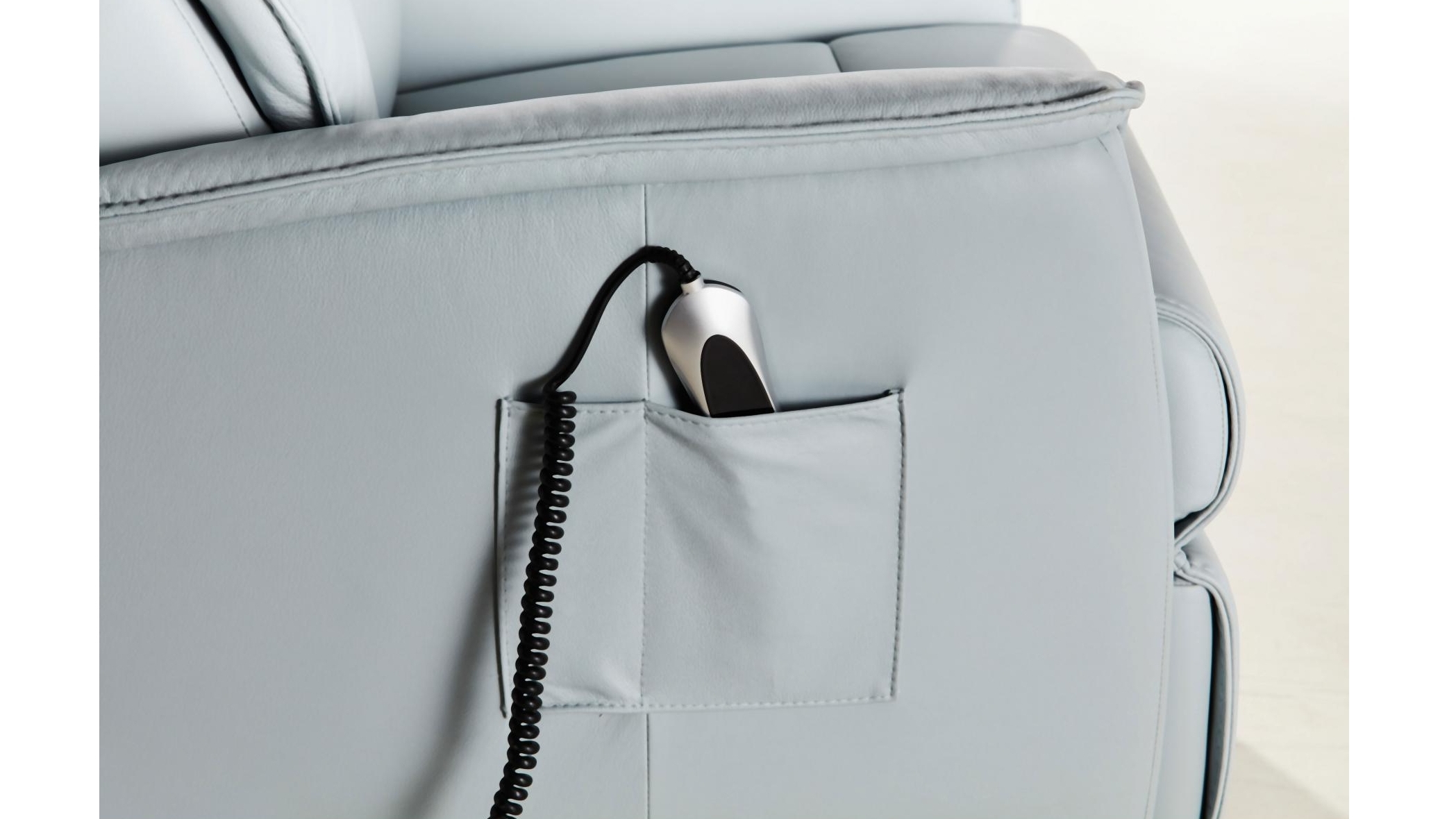 Trento Leather Lift Chair with Dual Electric Motor | Domayne