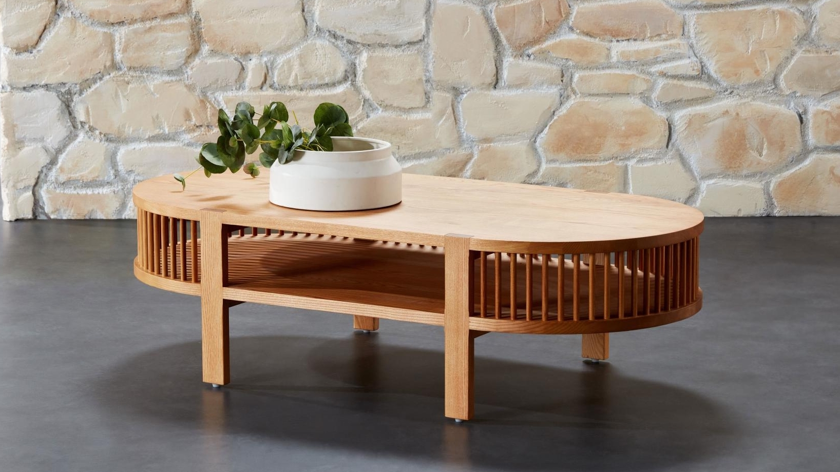Rodd Coffee Table - Natural | Domayne
