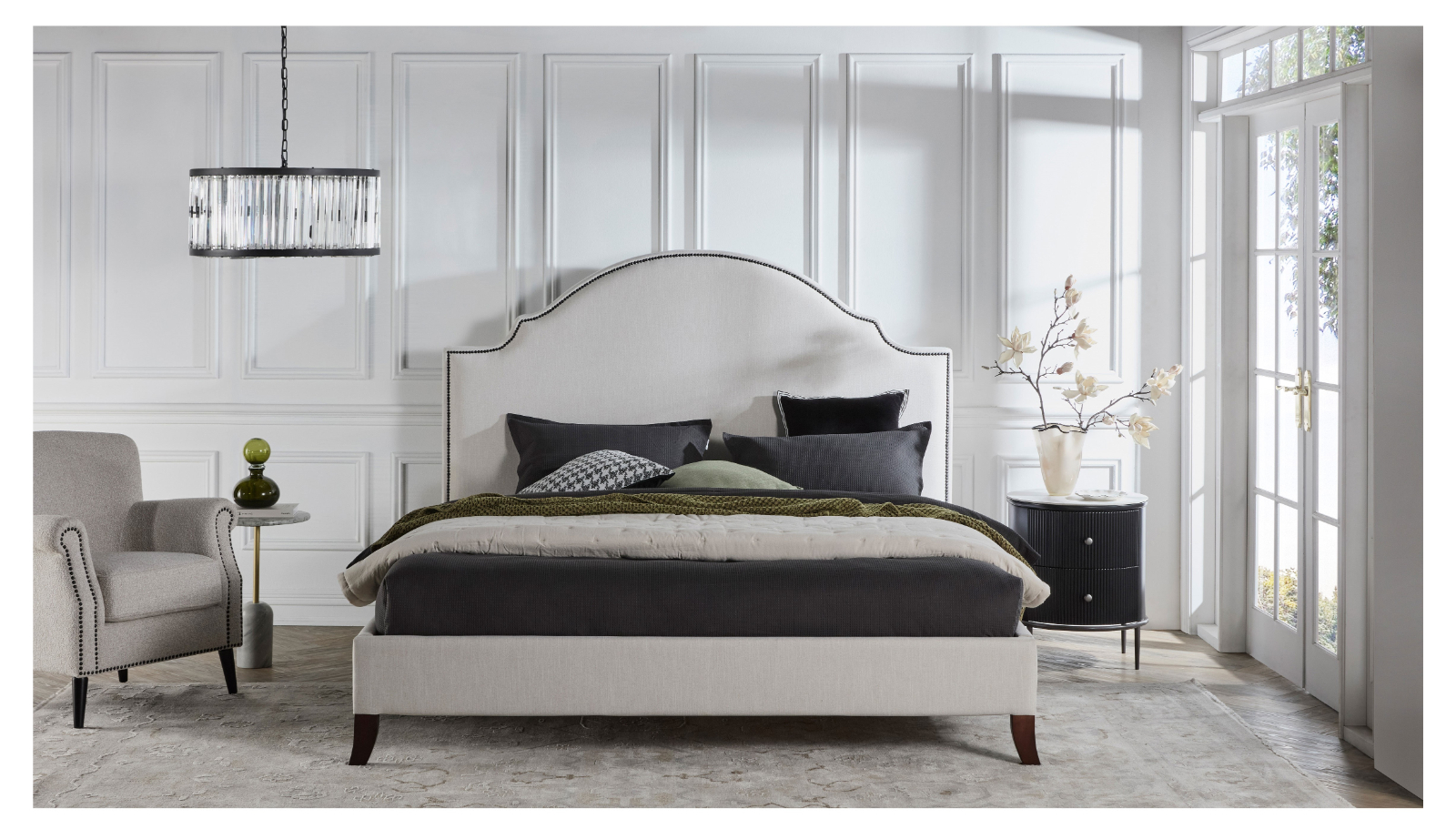 Monarque Bed - Uber King | Domayne