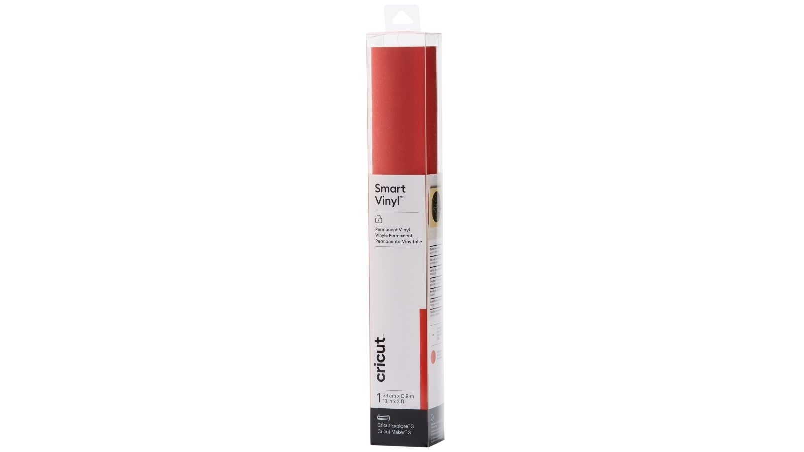 Cricut 3ft Permanent Smart Vinyl - Shimmer Red | Domayne