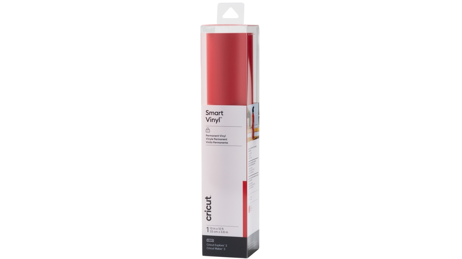 Cricut 12ft Permanent Smart Vinyl - Red | Domayne