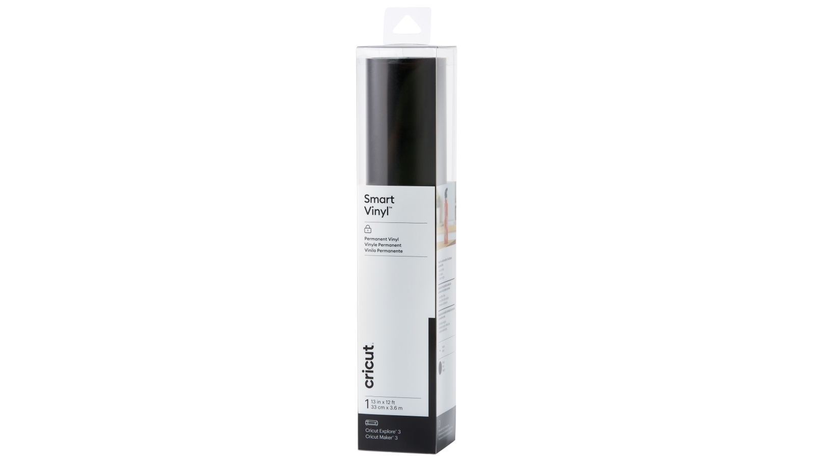 Cricut 12ft Permanent Smart Vinyl - Black | Domayne