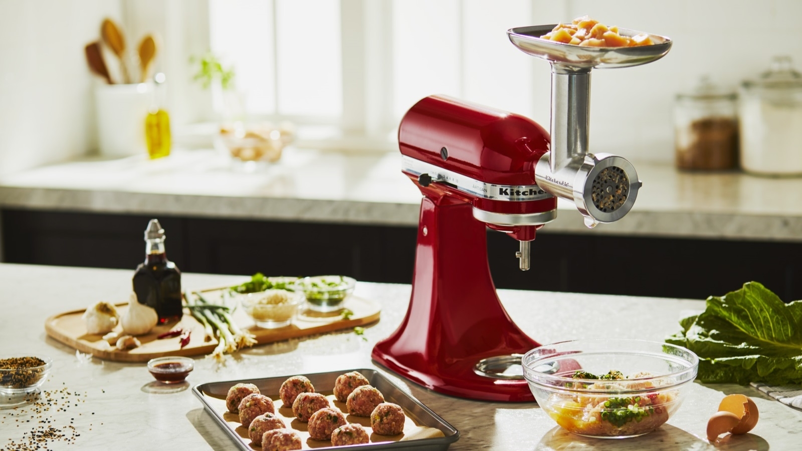 KitchenAid Metal Food Grinder Attachment Domayne