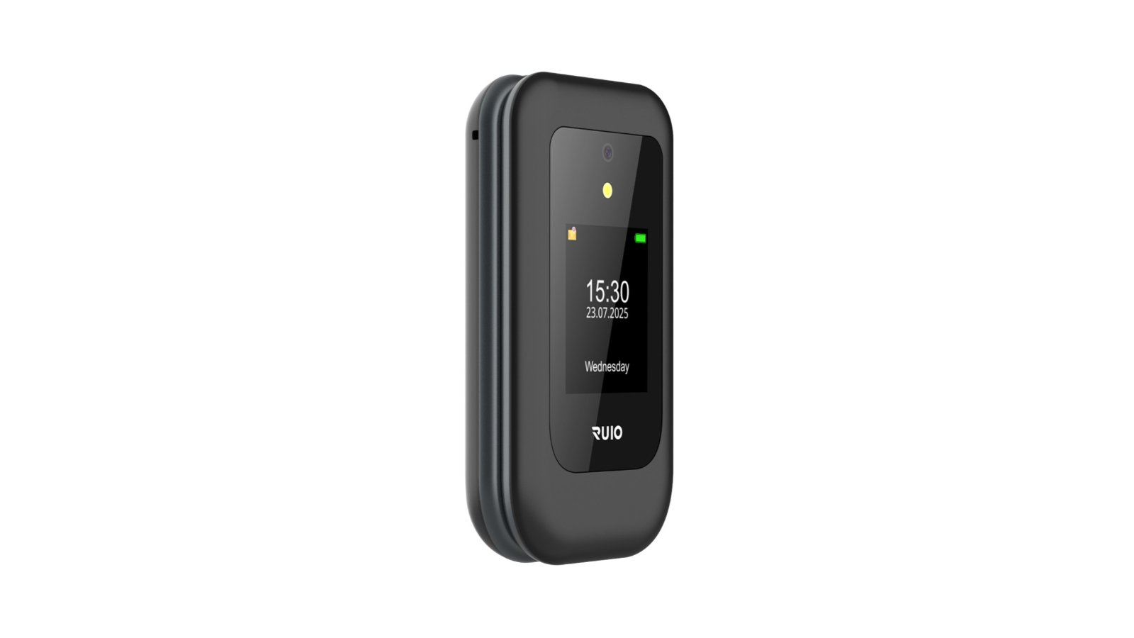 RUIO S1 4G Flip Phone - Black | Domayne