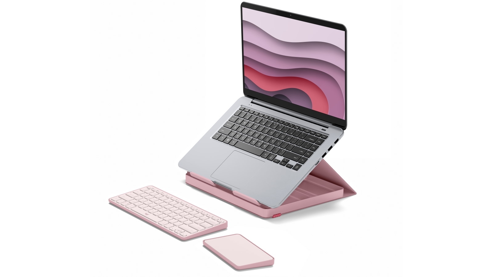 Logitech Casa Pop-Up Desk - Bohemian Blush | Domayne