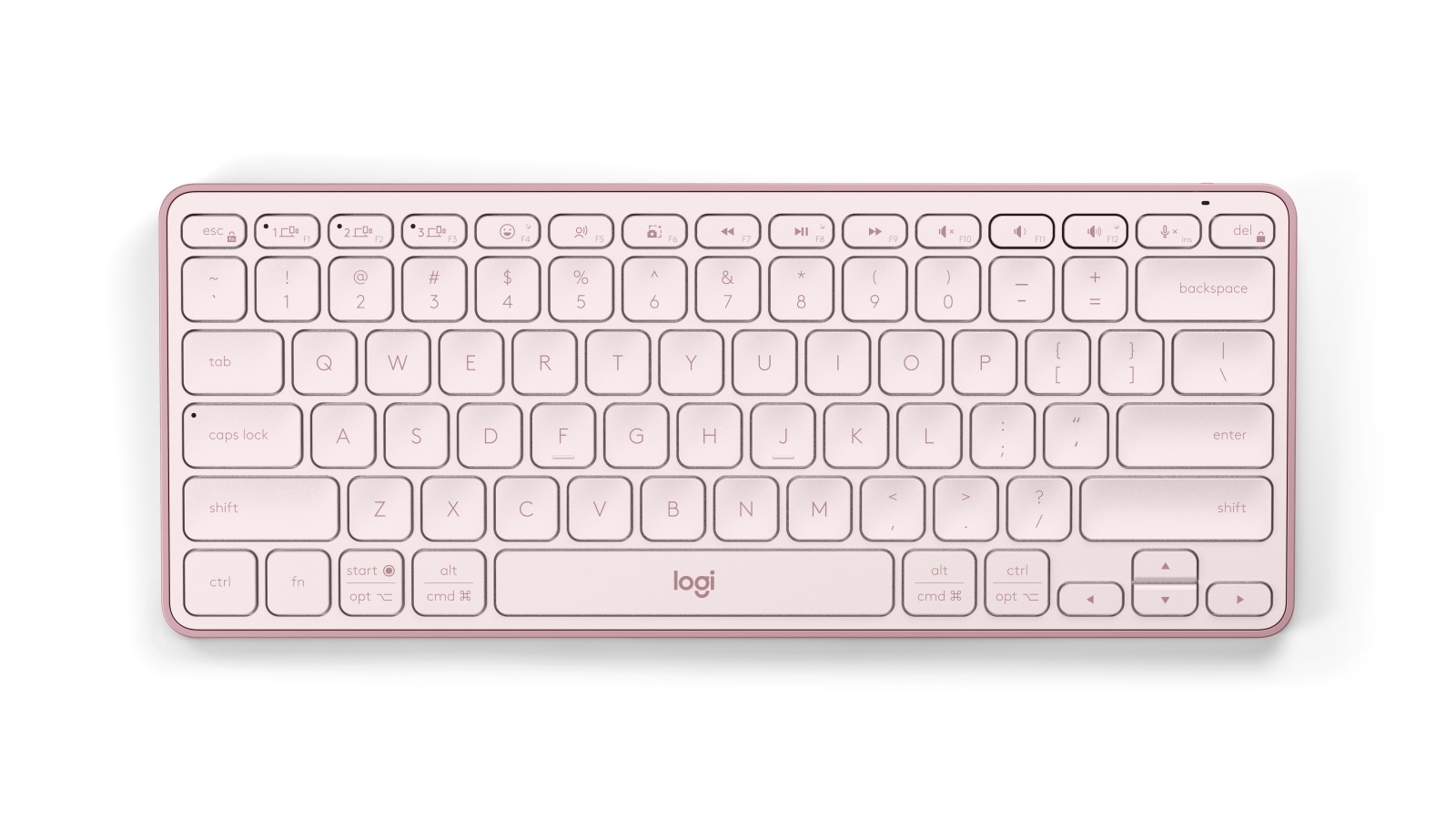 Logitech Casa Pop-Up Desk - Bohemian Blush | Domayne