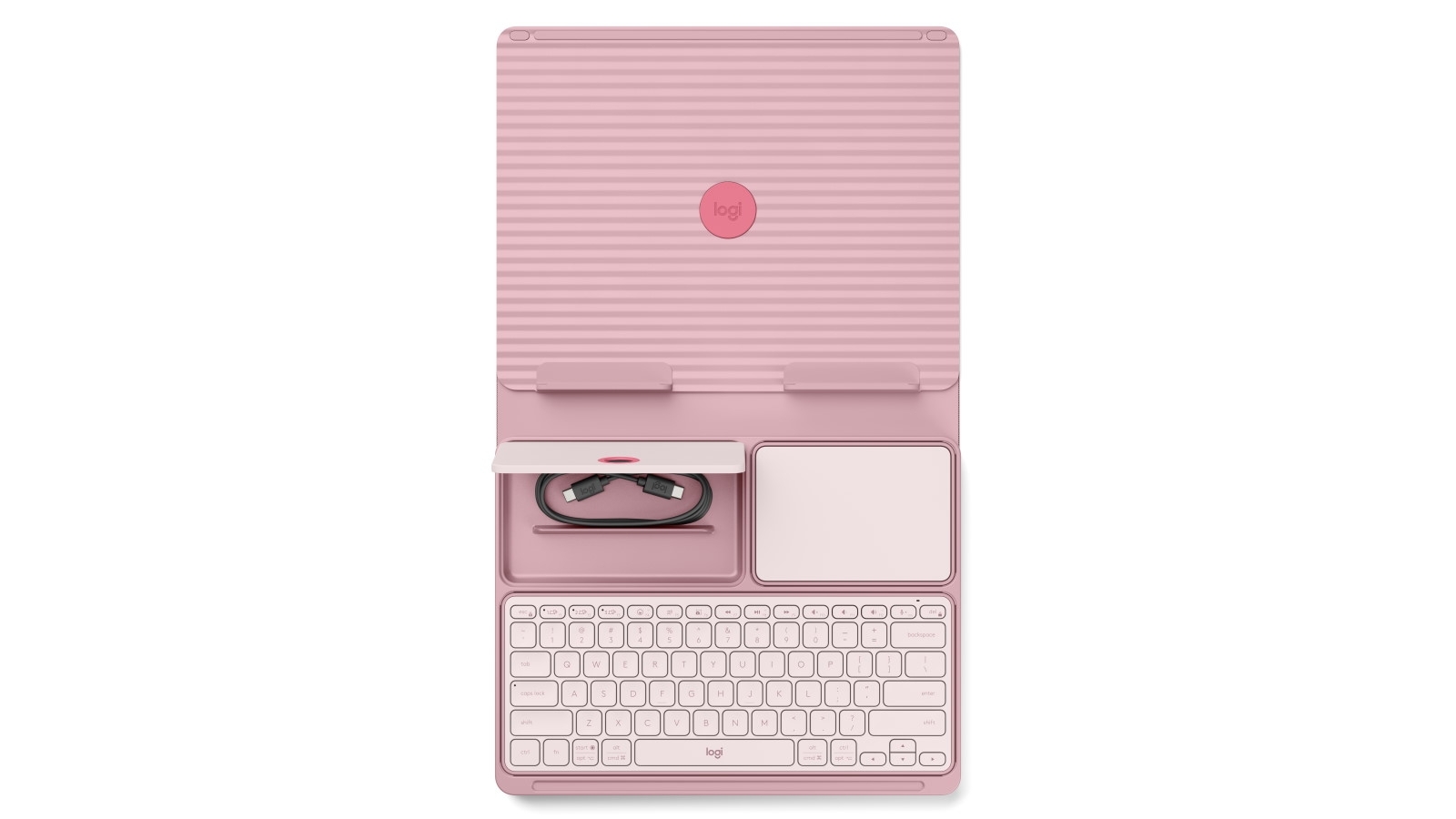 Logitech Casa Pop-Up Desk - Bohemian Blush | Domayne