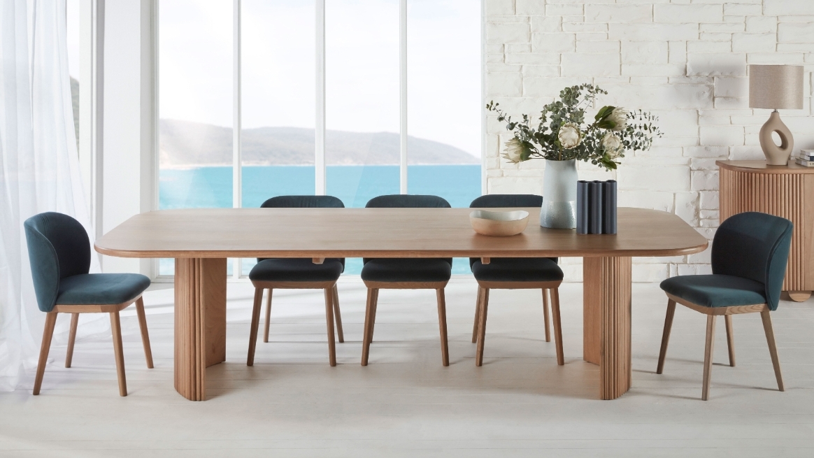 Saxon 300cm Dining Table | Domayne