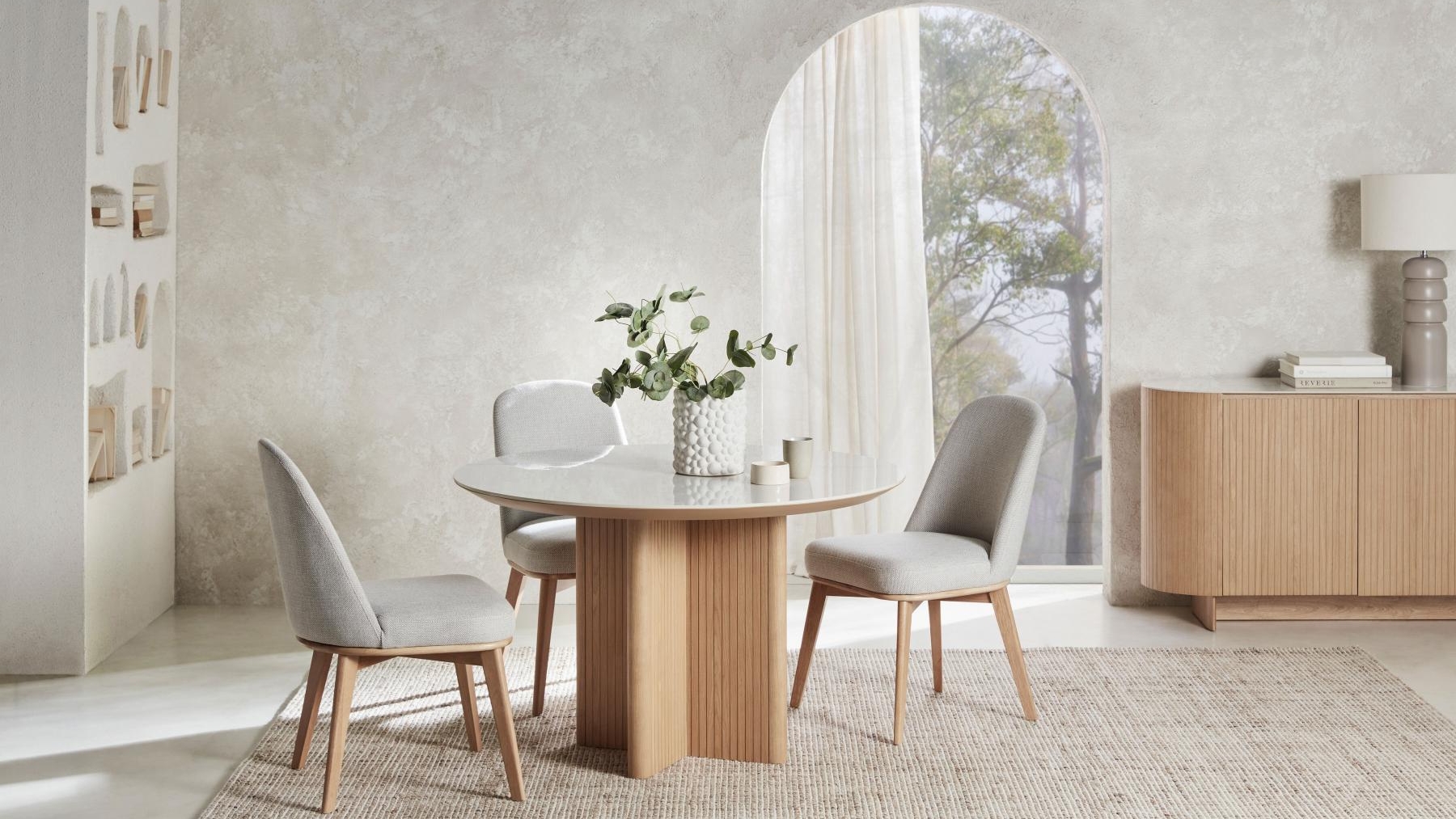 Avila Round Dining Table | Domayne