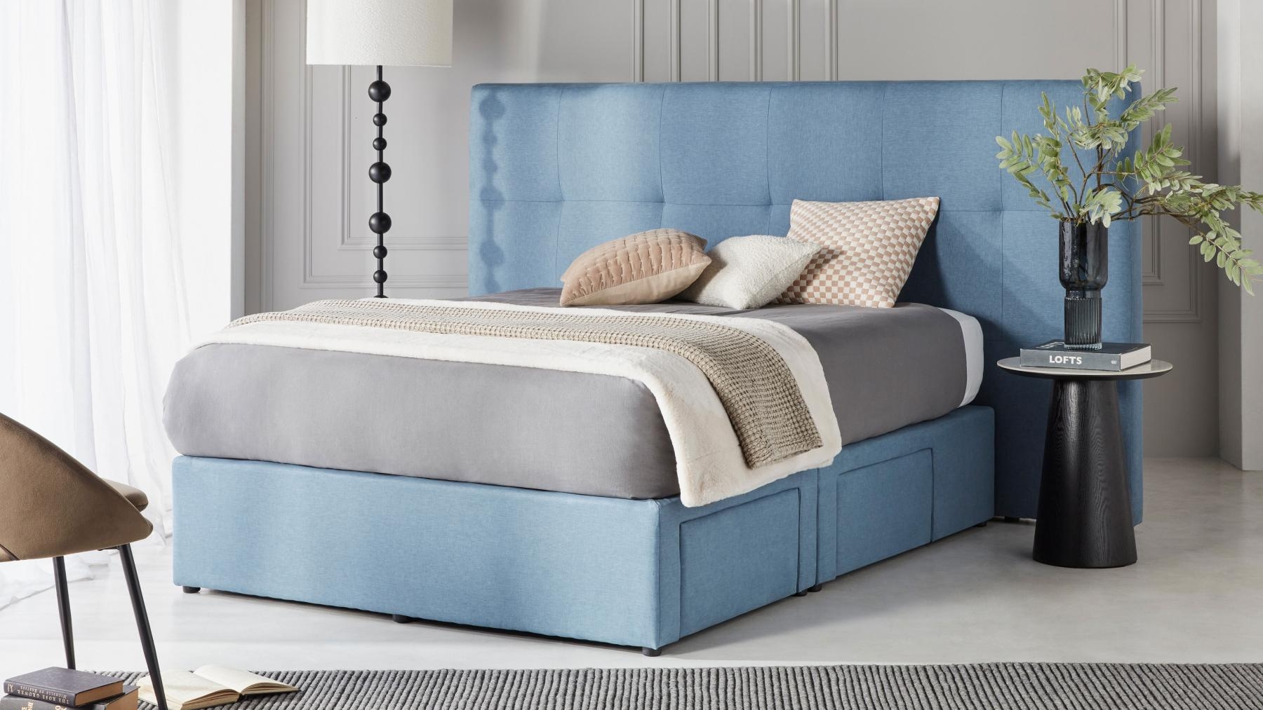 Fusion Deluxe Bedhead - Queen | Domayne