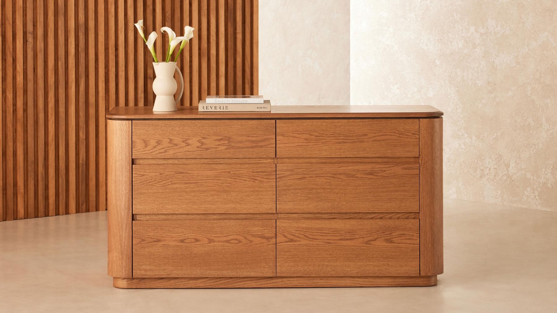 Ora 6-Drawer High Chest - Large | Domayne