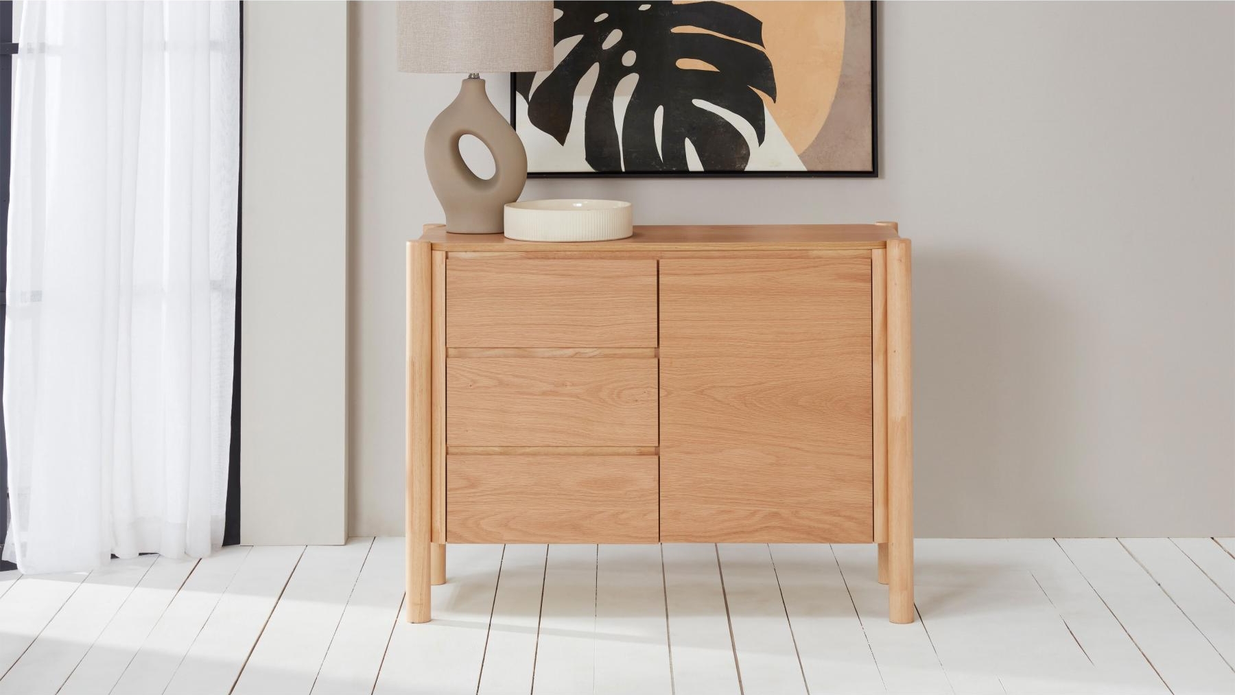 Linz Small Buffet in Natural | Domayne