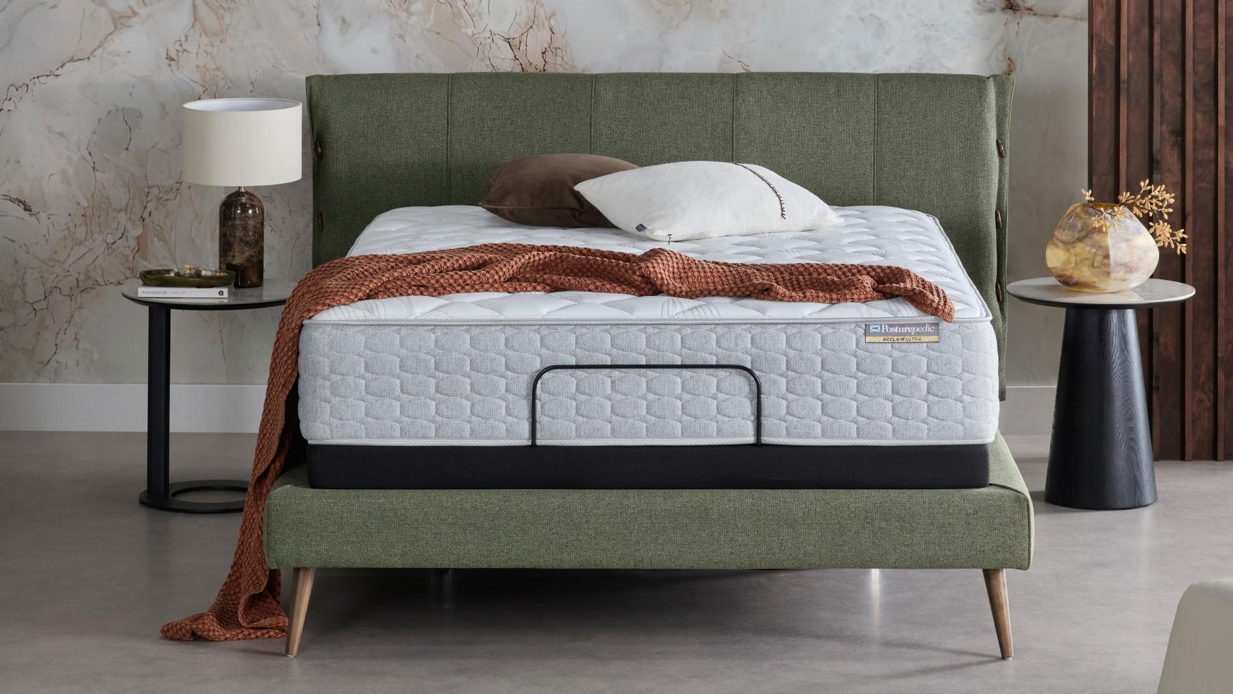 Sealy Posturepedic Destiny Silk Cushion Firm Mattress - Queen | Domayne