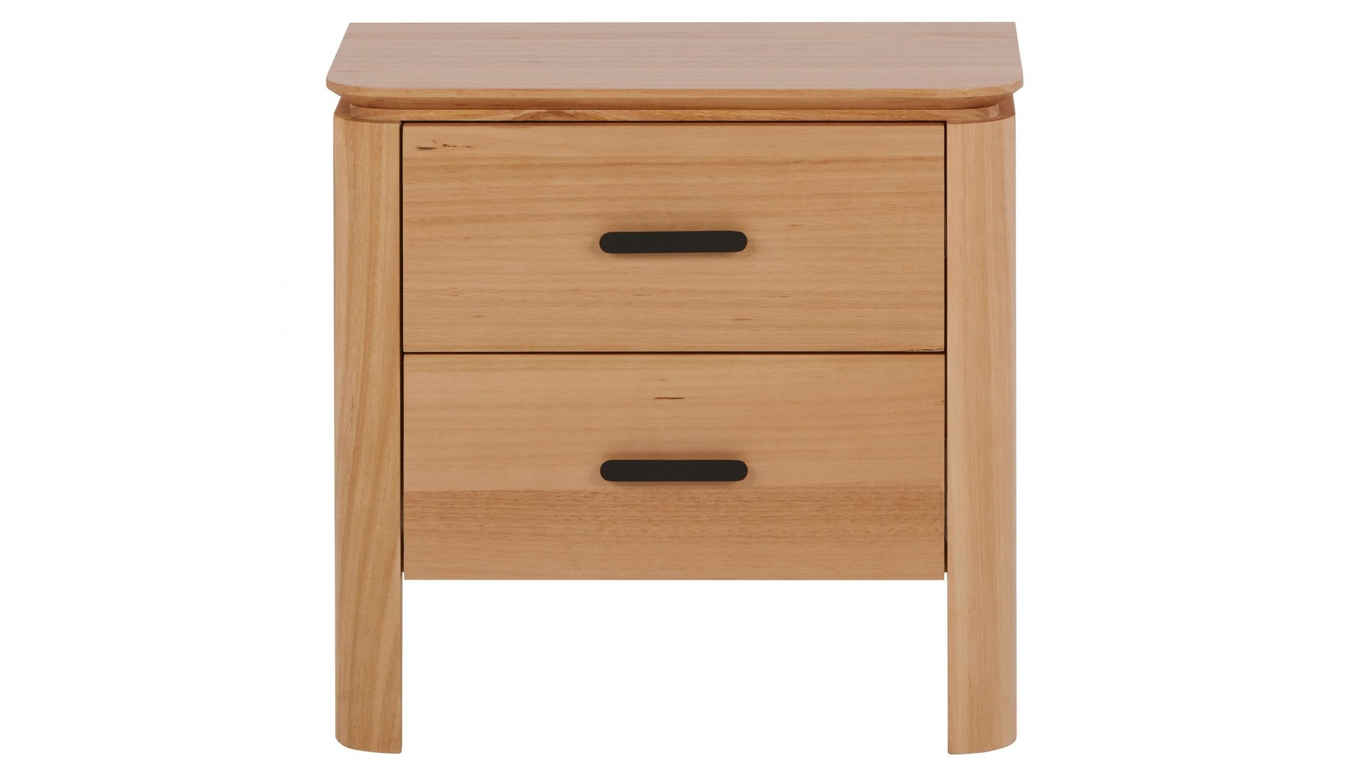 Ledge 2-Drawer Bedside Table | Domayne