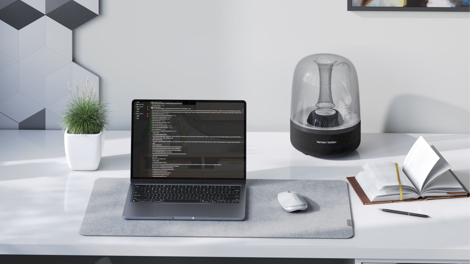 Alogic Echelon USB-C Rechargeable Wireless Mouse - White | Domayne