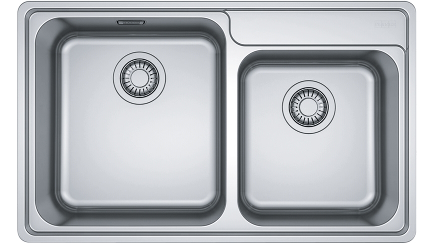 Franke Bell 1 & 1/2 Bowl Topmount Sink | Domayne