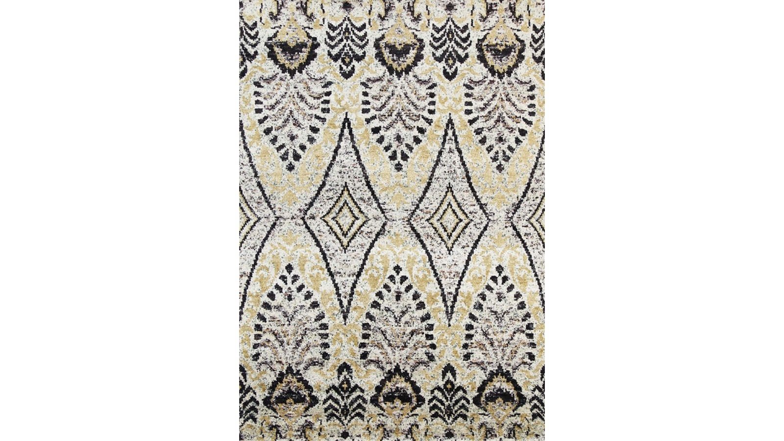 Sari Silk Beige Pattern Rug | Domayne