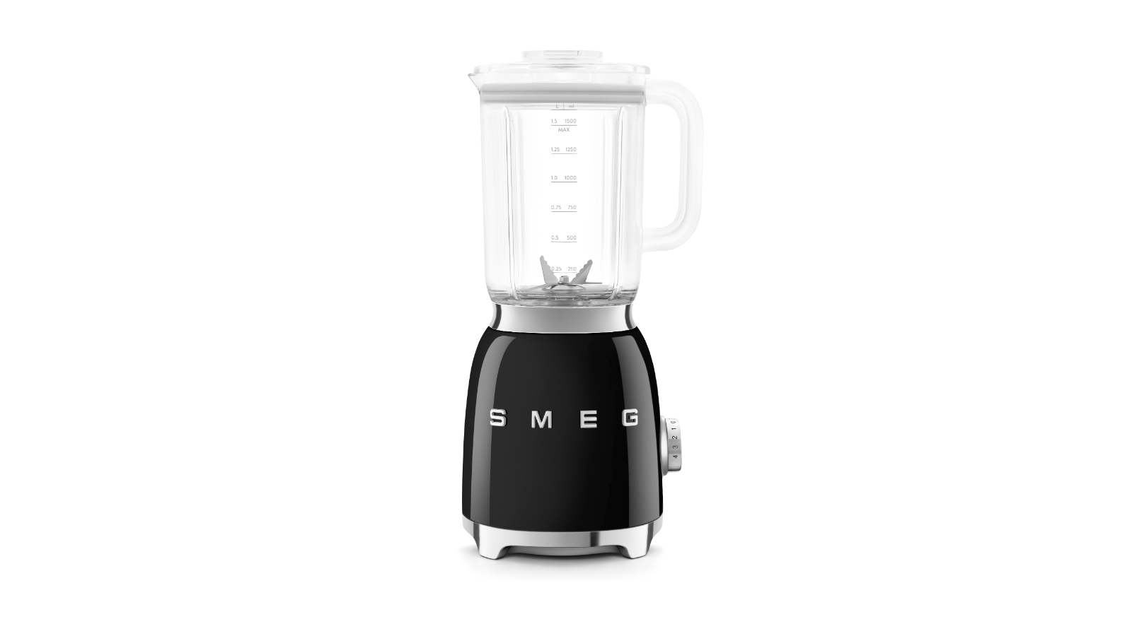 Smeg 50's Retro Style Blender - Black | Domayne