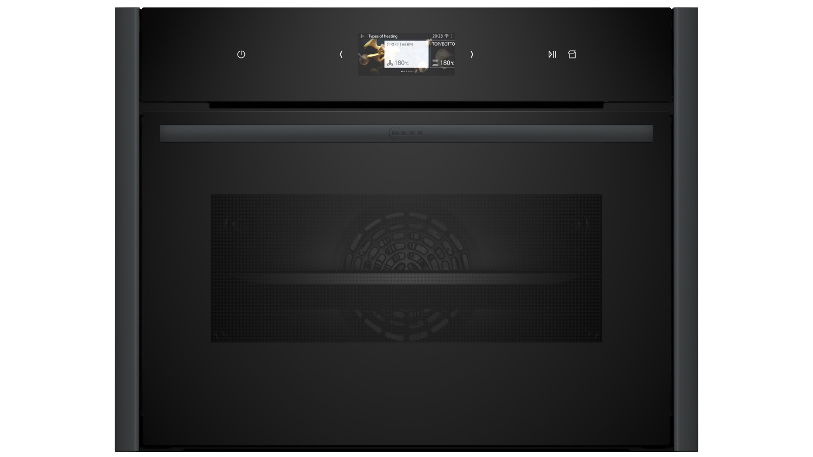 NEFF 600mm Flex Design Compact Oven with Full Steam - Anthracite Grey ...