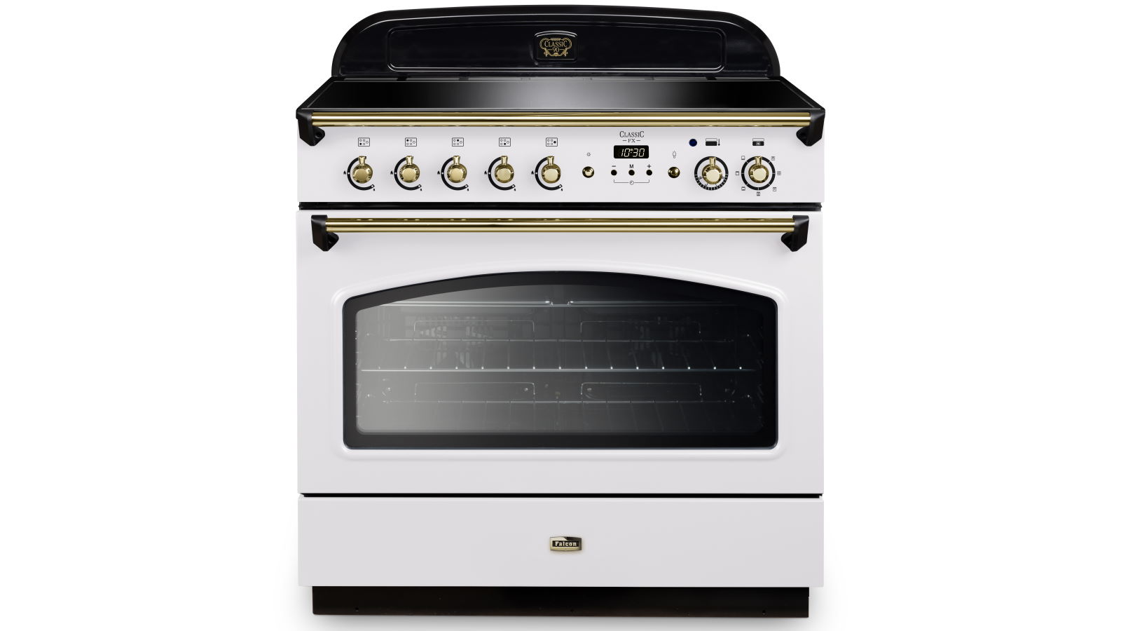 Falcon Classic FX 900mm Brass Fitting Freestanding Induction Cooker ...