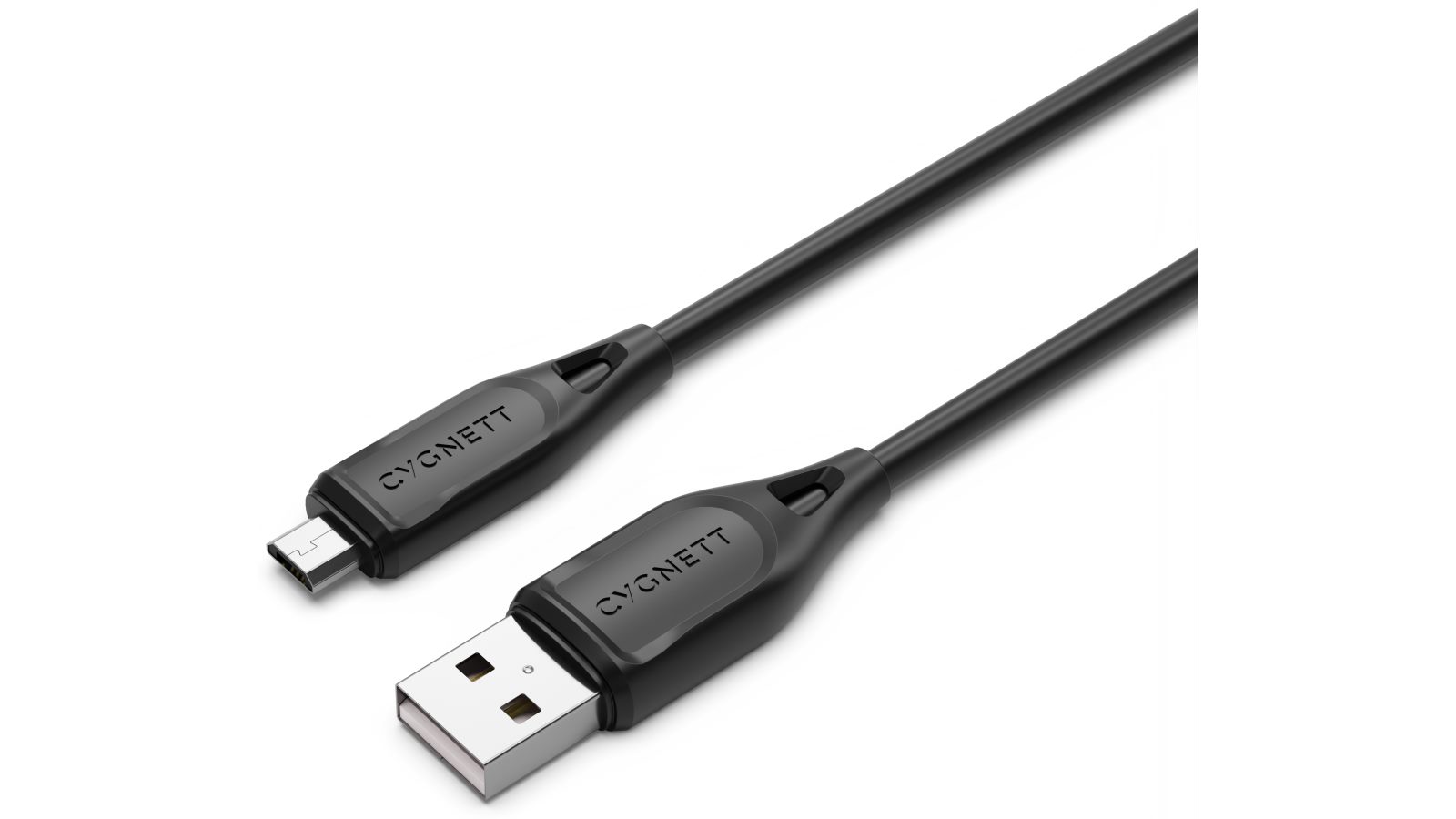 Cygnett Essentials 1m Micro to USB-A Cable - Black | Domayne
