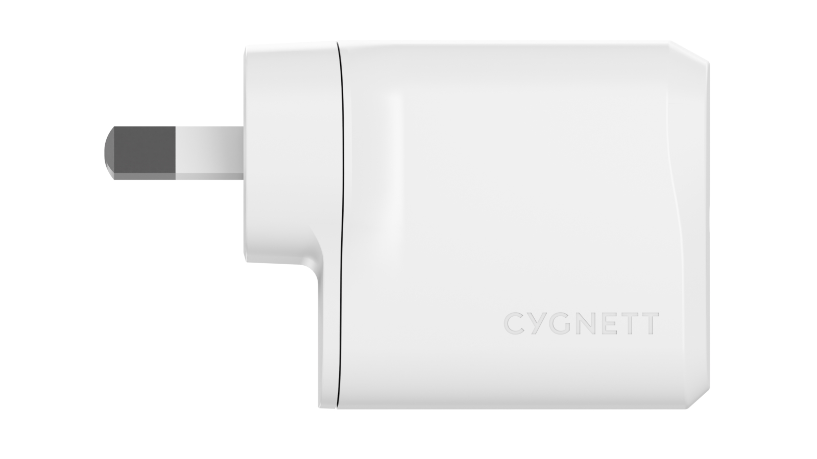 Cygnett PowerPlus 30W Single Port GaN USB-C Wall Charger - White | Domayne