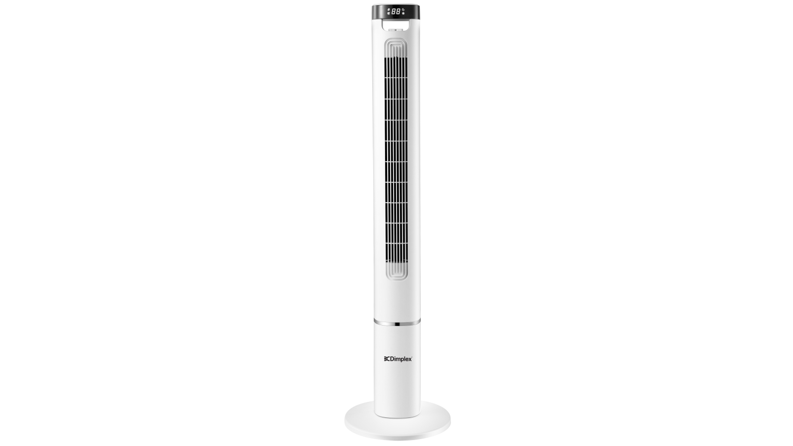 Dimplex 119cm Tower Fan with Remote - White | Domayne