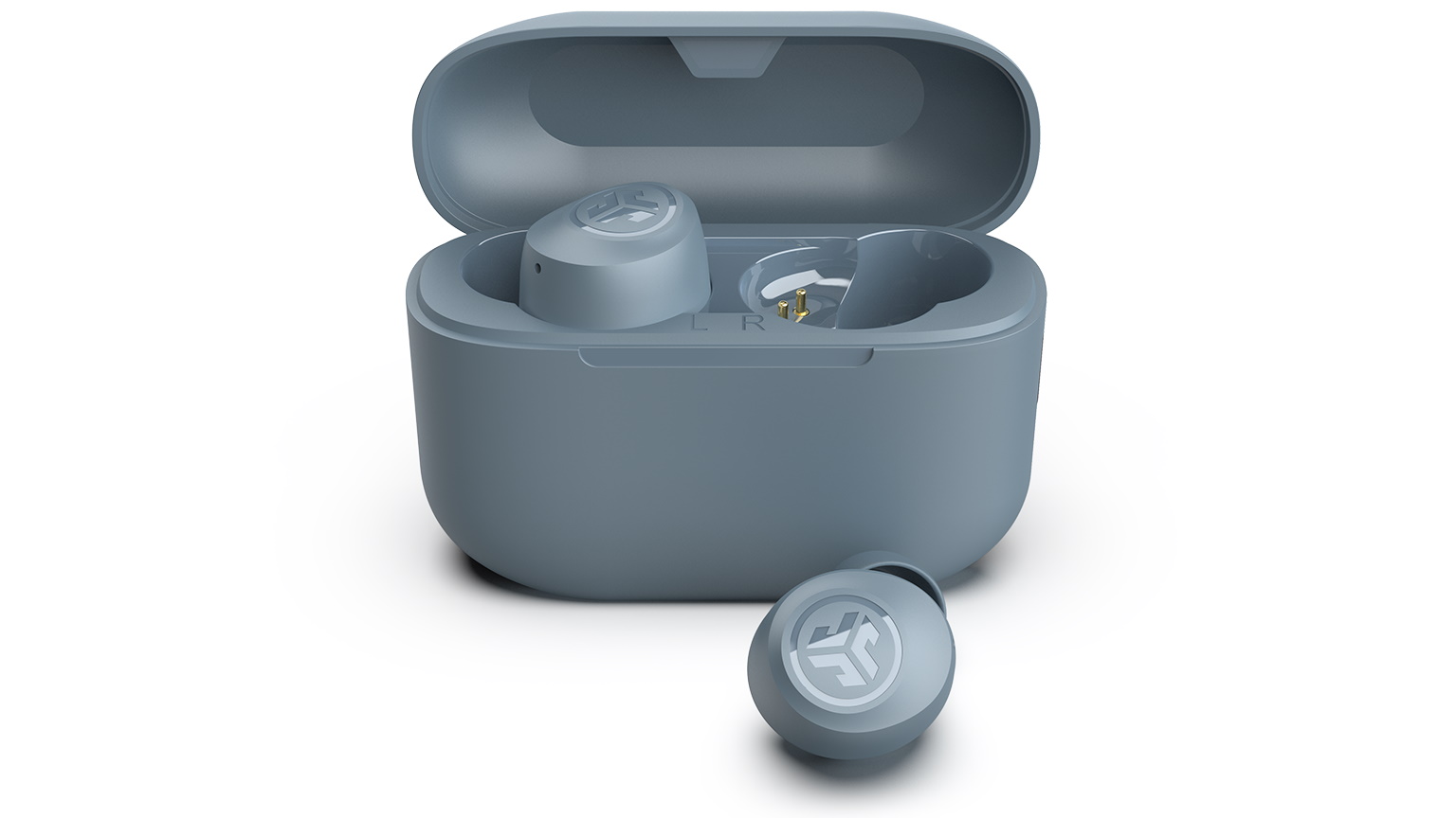 JLab GO Air POP True Wireless Earbuds - Slate | Domayne
