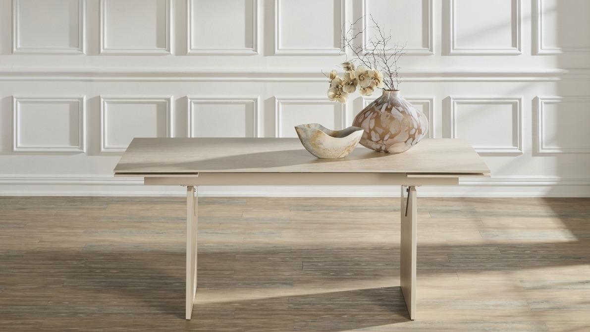 Nero Extension Dining Table | Domayne