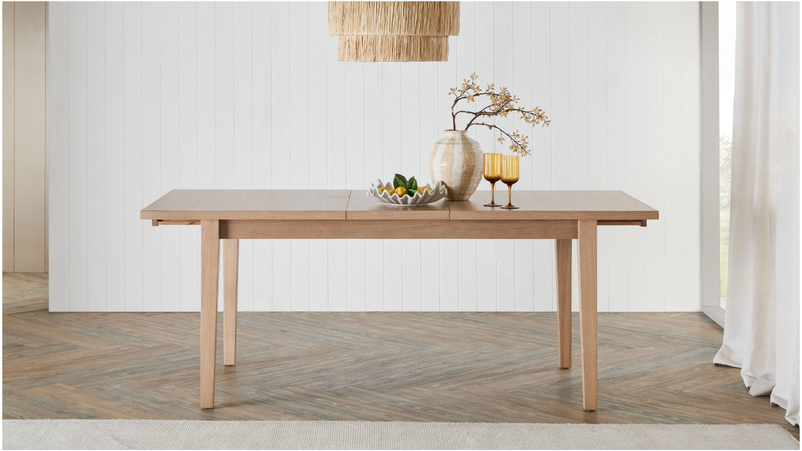 Everett Single Extension Dining Table | Domayne