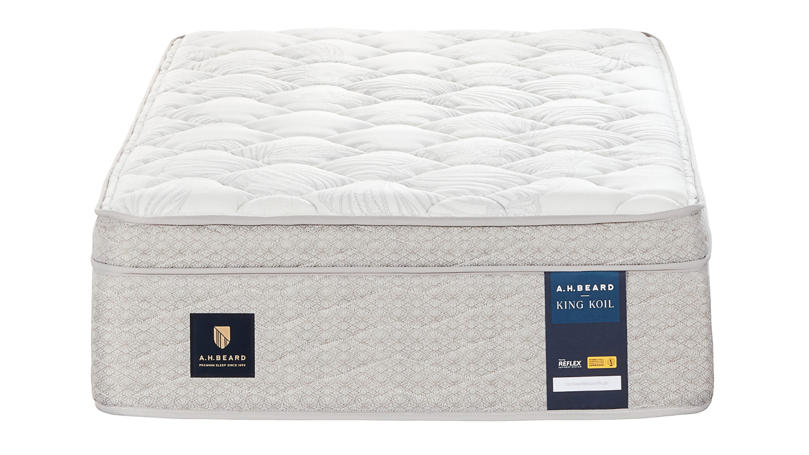 King Koil by A.H. Beard Venture Medium/Plush Mattress – Long Single ...