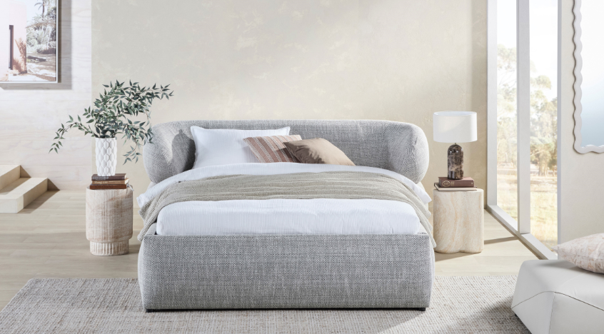 Embrace Pro Nobu Slat Bed | Domayne