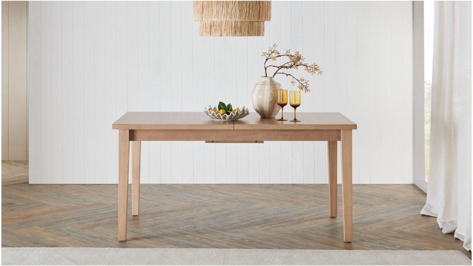 Everett Single Extension Dining Table | Domayne