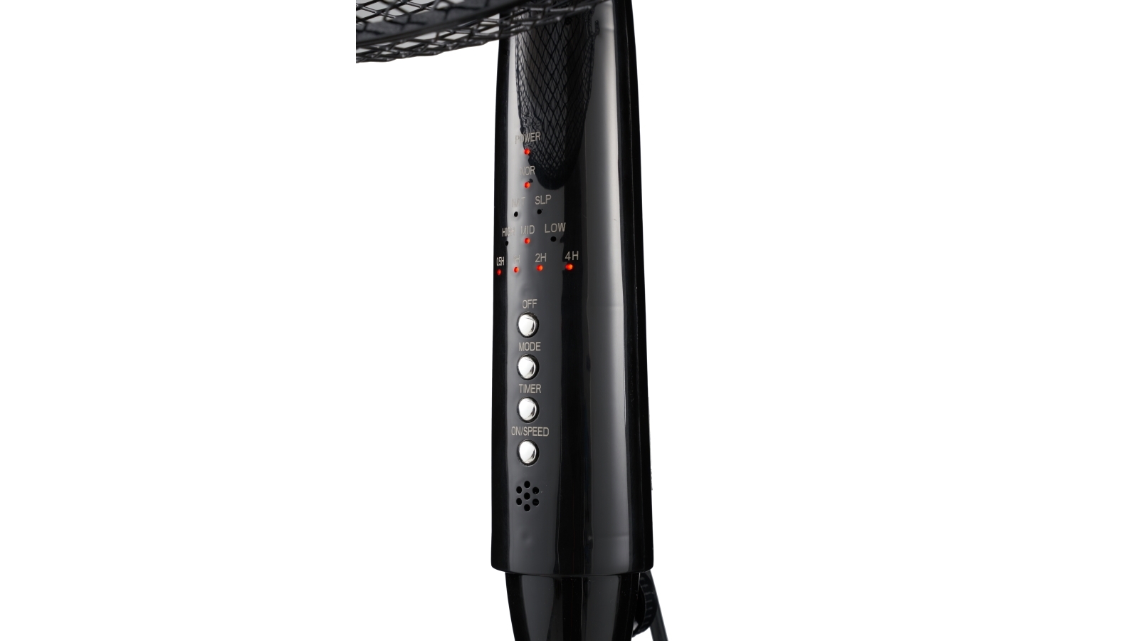 Goldair 40cm Pedestal Fan with Remote - Black | Domayne