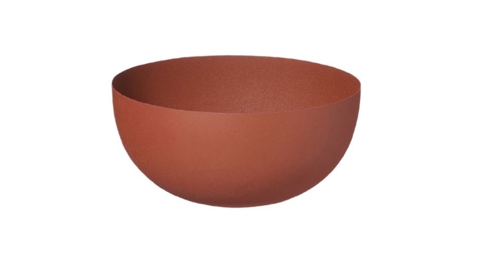 Georgia Small Bowl - Orange Rust | Domayne