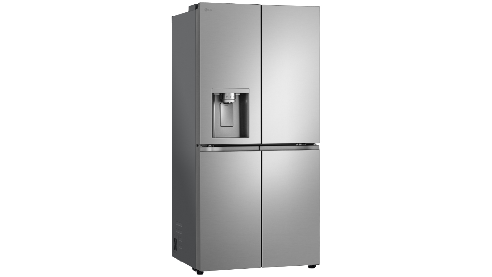 LG 506L Slim French Door Fridge with Ice & Water Dispenser - Stainless ...