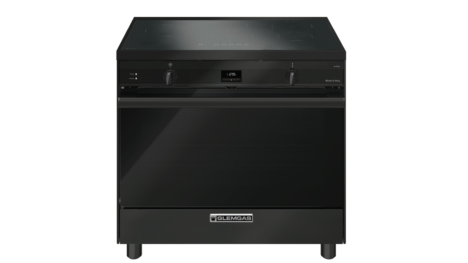 Glem Gas 90cm Multi-Function Induction Cooker - Matte Black | Domayne