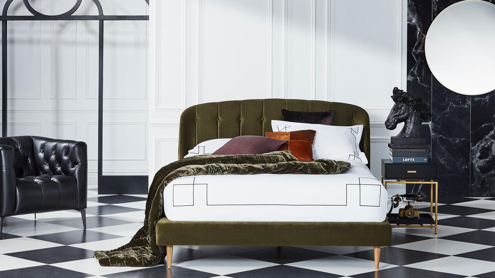 Florence Bed Frame | Domayne