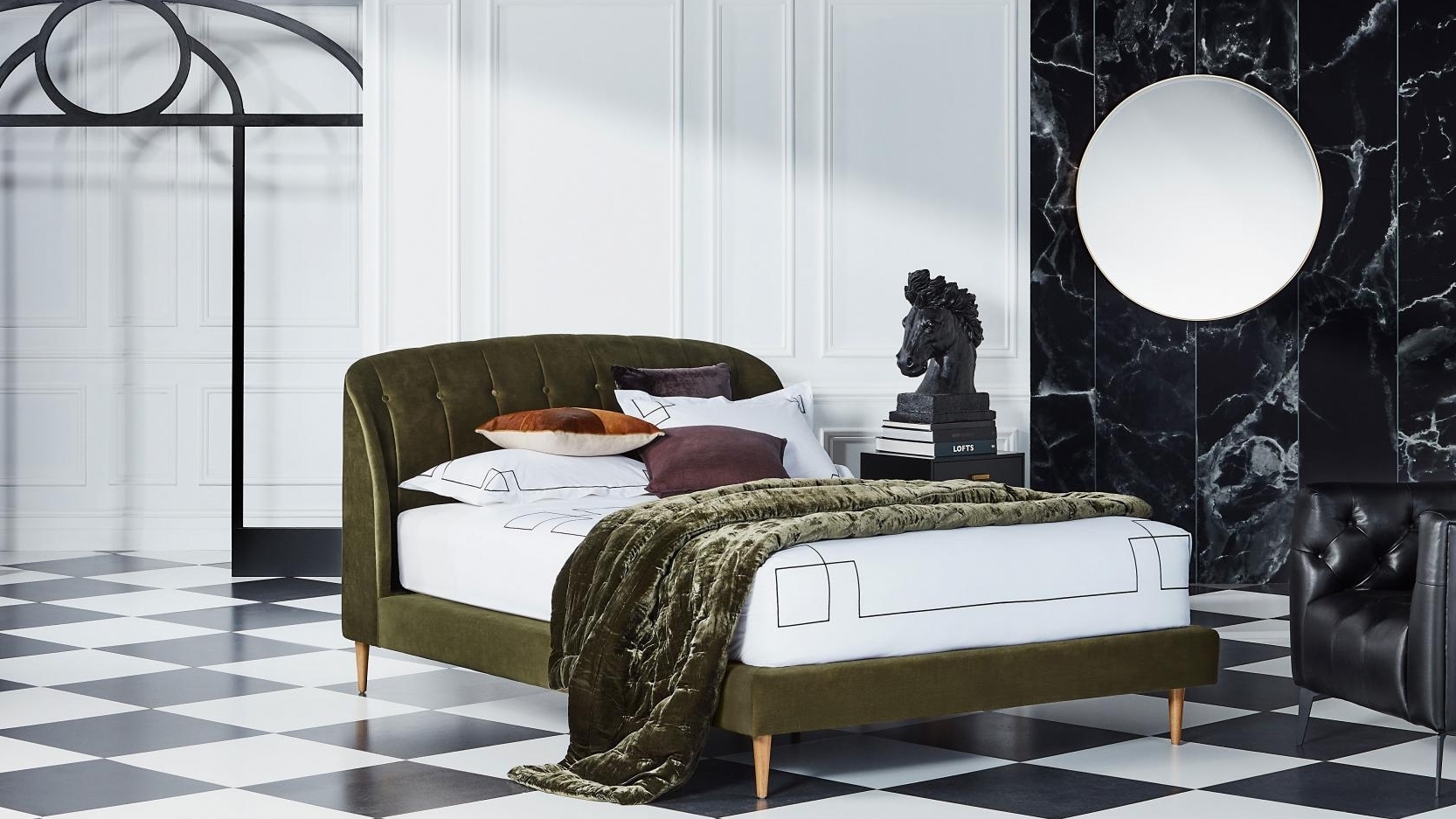 Florence Bed Frame | Domayne