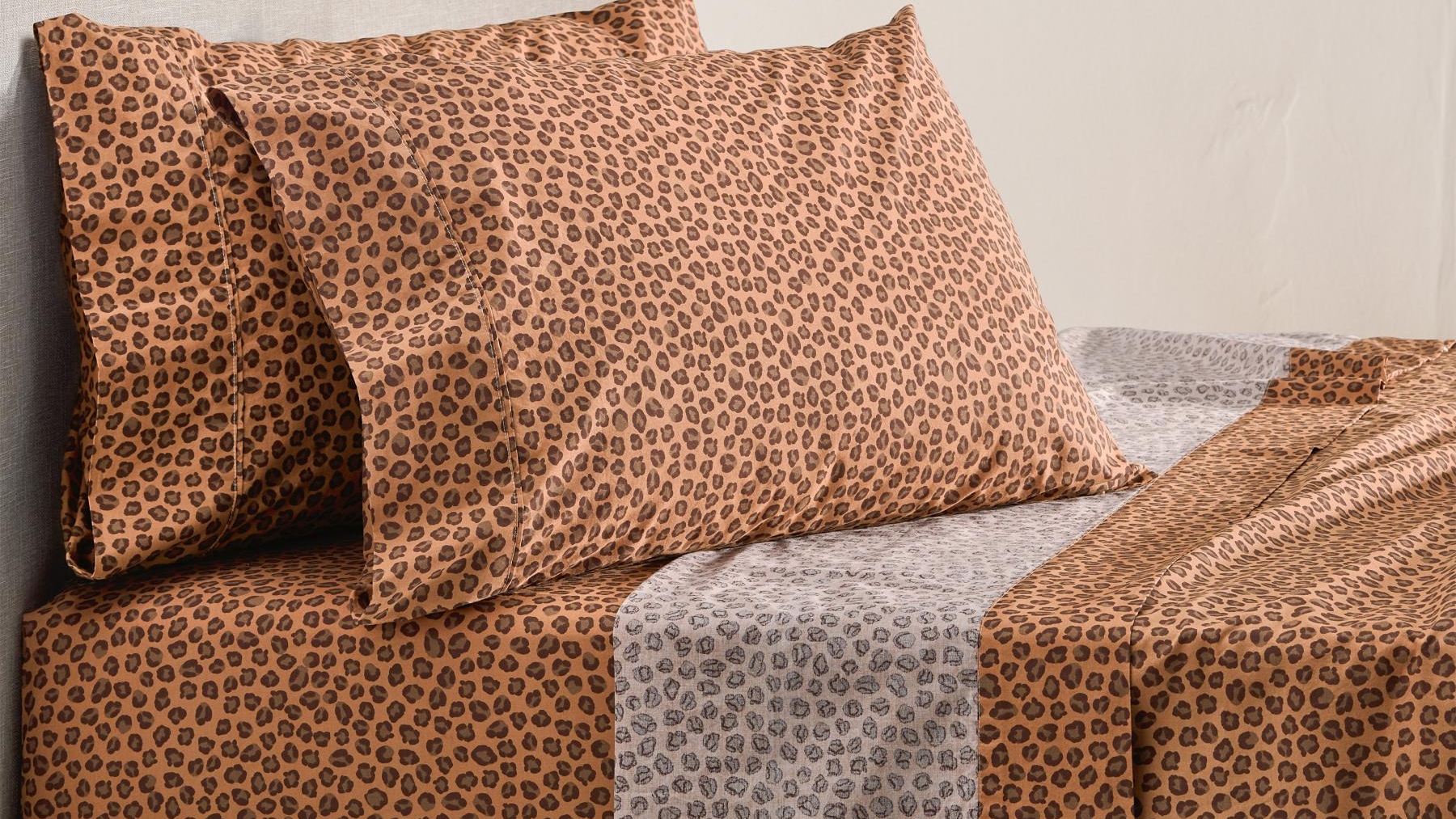 Linen House Goldie Brandy Sheet Set | Domayne