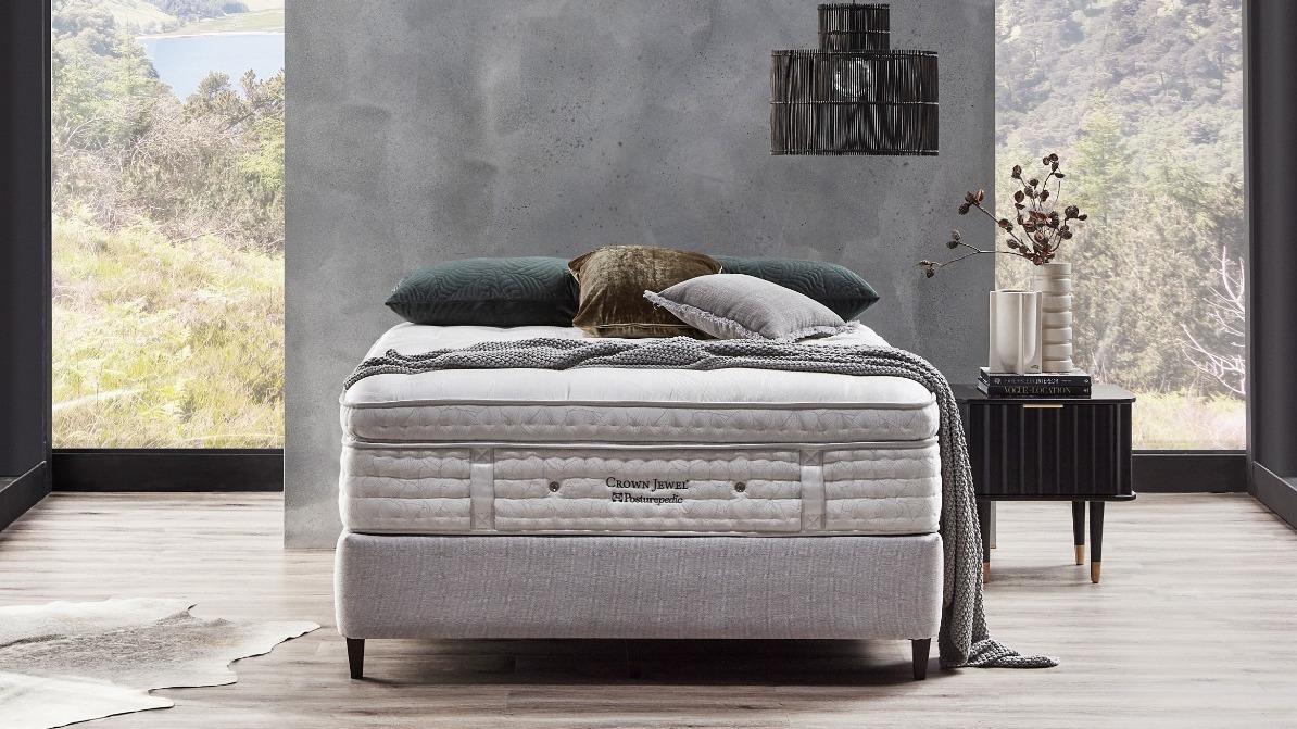 Sealy Posturepedic Crown Jewel Pearlescent Flex Lux Mattress | Domayne