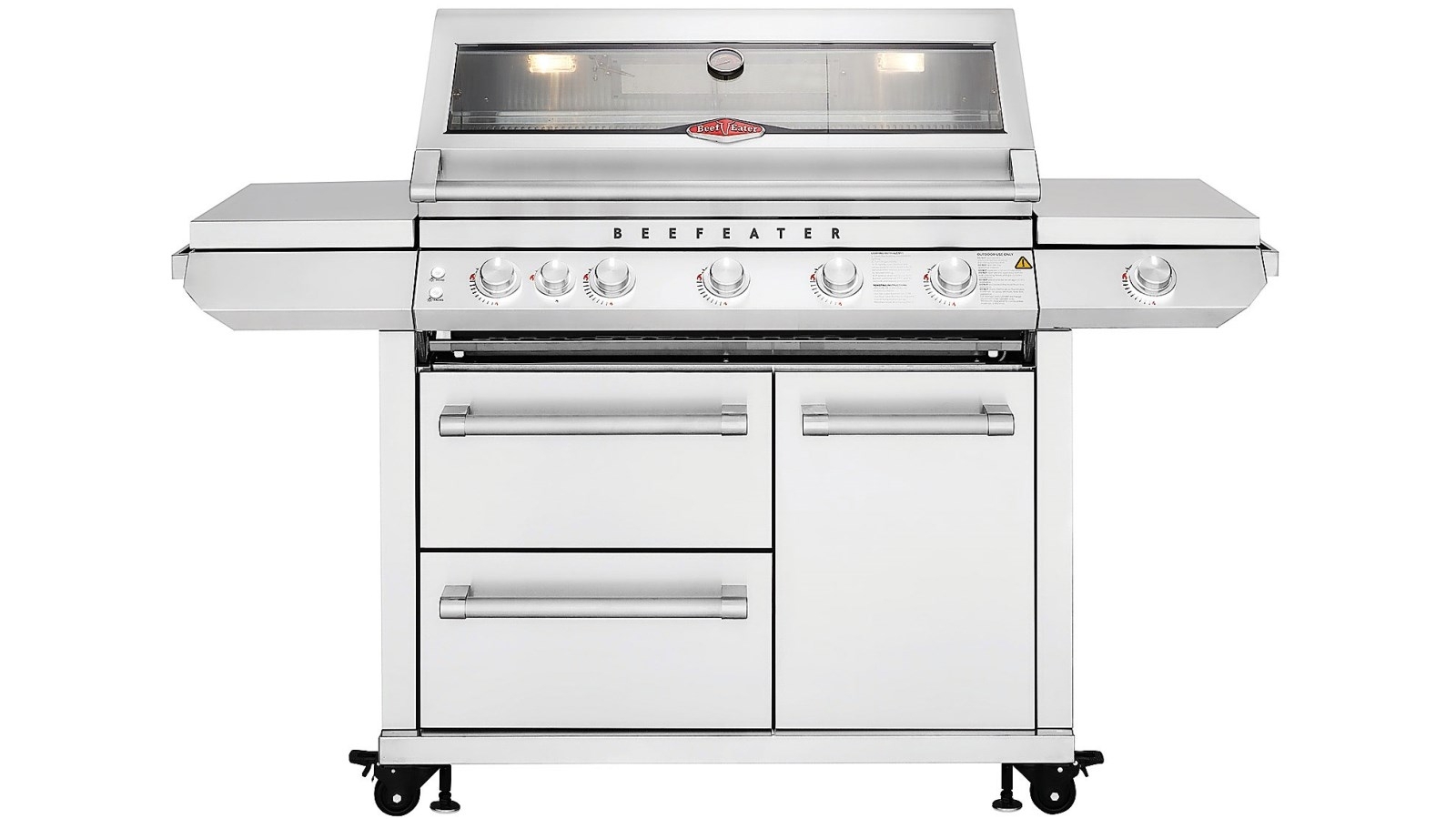 BeefEater 7000 Premium 5-Burner BBQ + Side Burner | Domayne