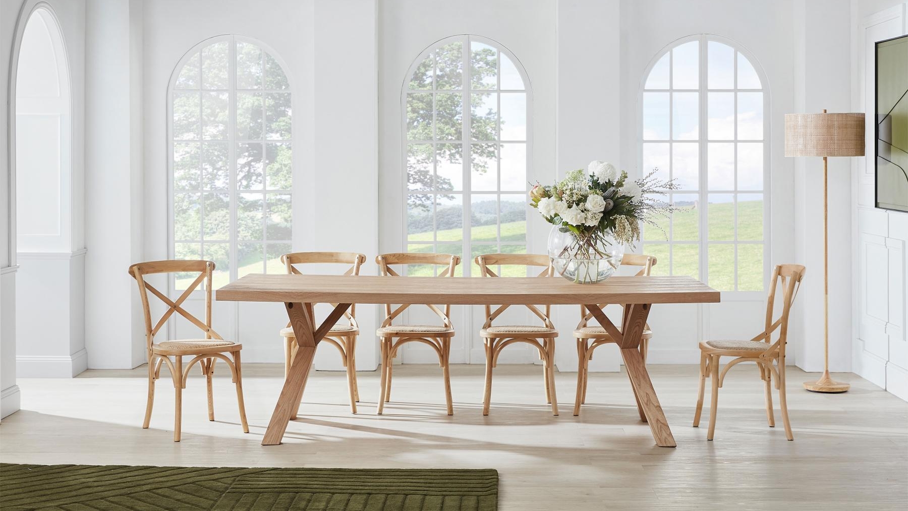 River Dining Table -240cm | Domayne