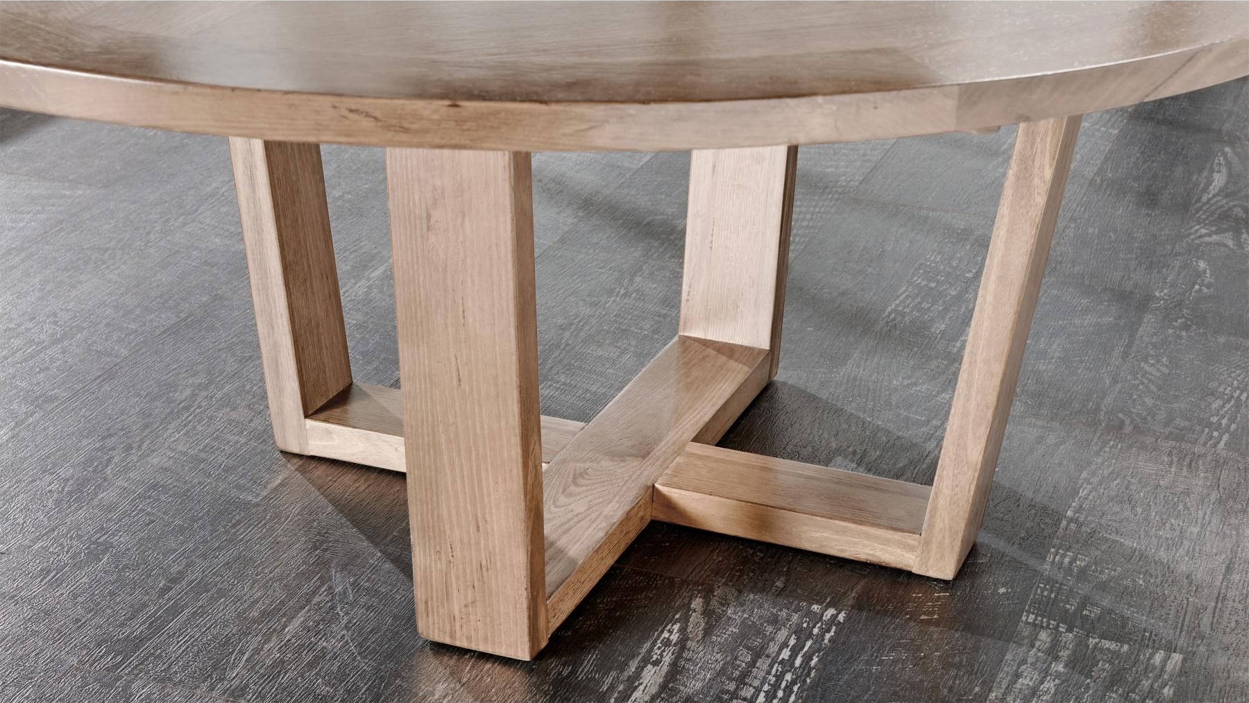 Kalbarri Round Extension Dining Table | Domayne