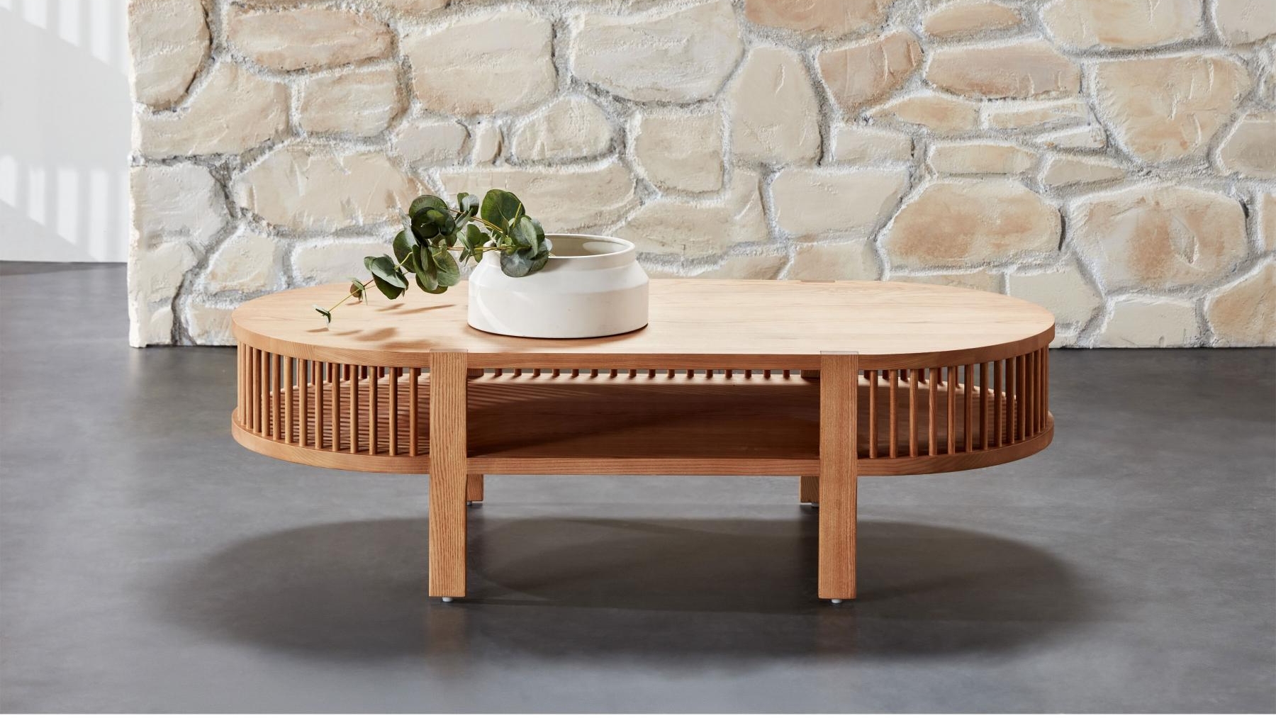 Rodd Coffee Table - Natural | Domayne